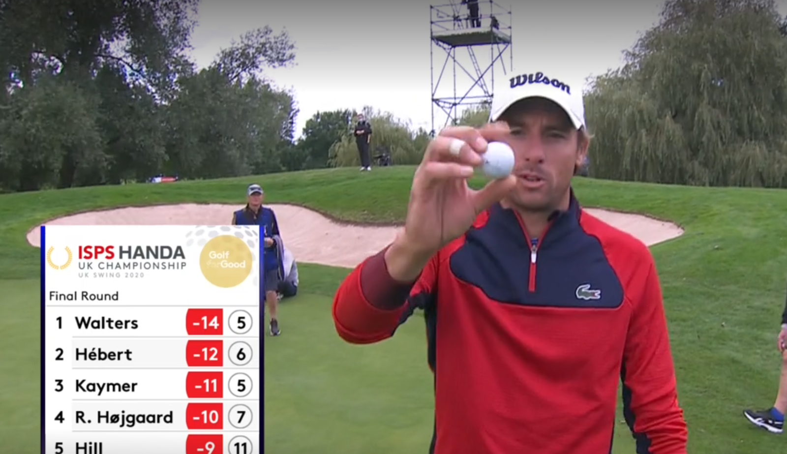 "Slam dunk" eagle signé Benjamin Hébert ! - Golf Planète
