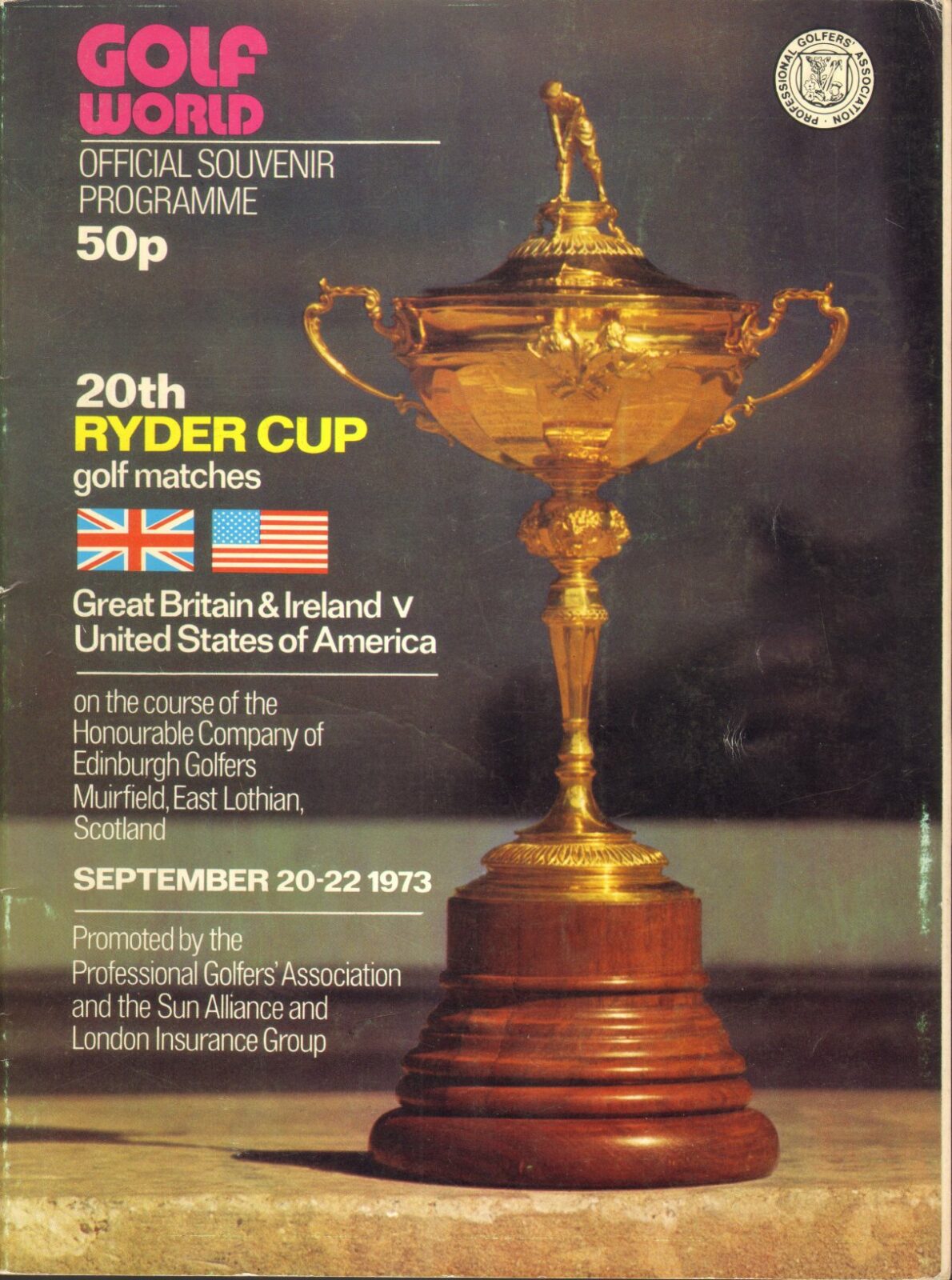 Histoire et collections : demandez le programme de la Ryder Cup (1927 ...