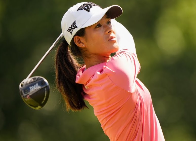 Les plus beaux coups de Céline Boutier lors du 3e tour du Women's PGA ...