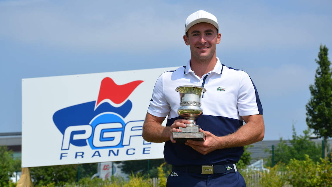 Première victoire pro pour Adrien Pendariès à Roissy - Golf Planète