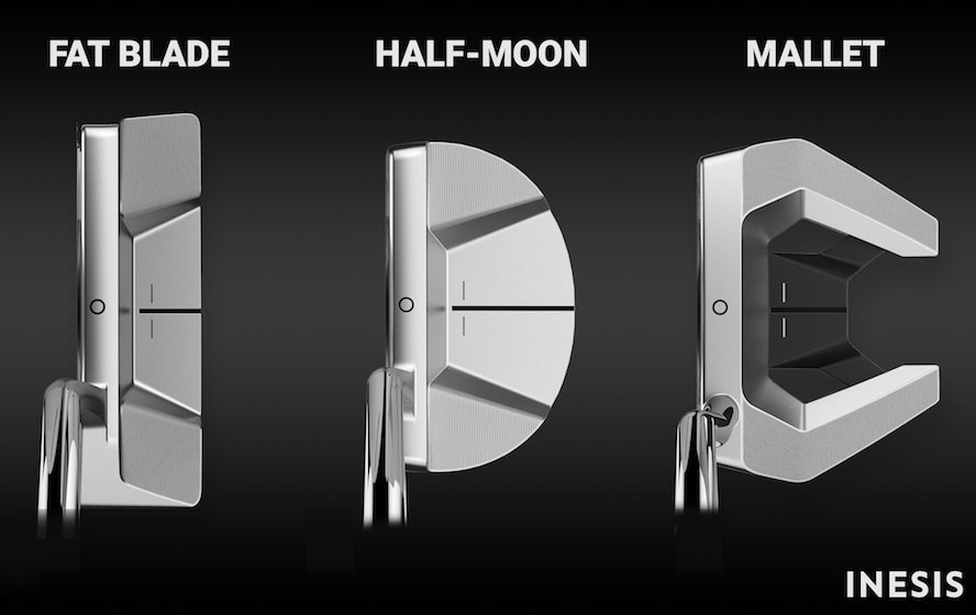 Inesis élève sa gamme de putters - Golf Planète