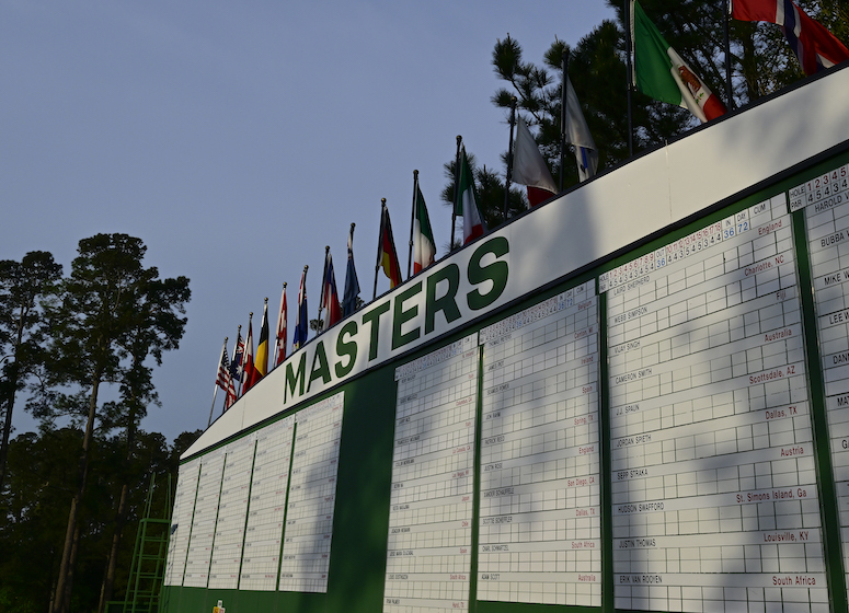 Les horaires de départ du 1er Tour du Masters en heure française - Golf ...