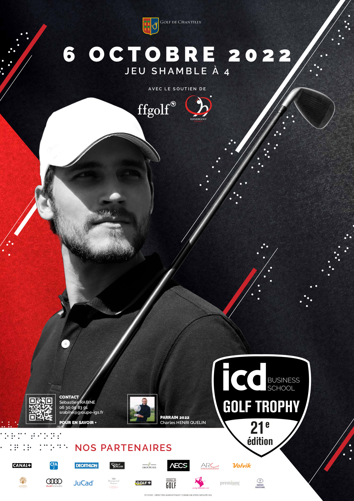 L'ICD Golf Trophy reste à Chantilly en intégrant les paragolfeurs ...