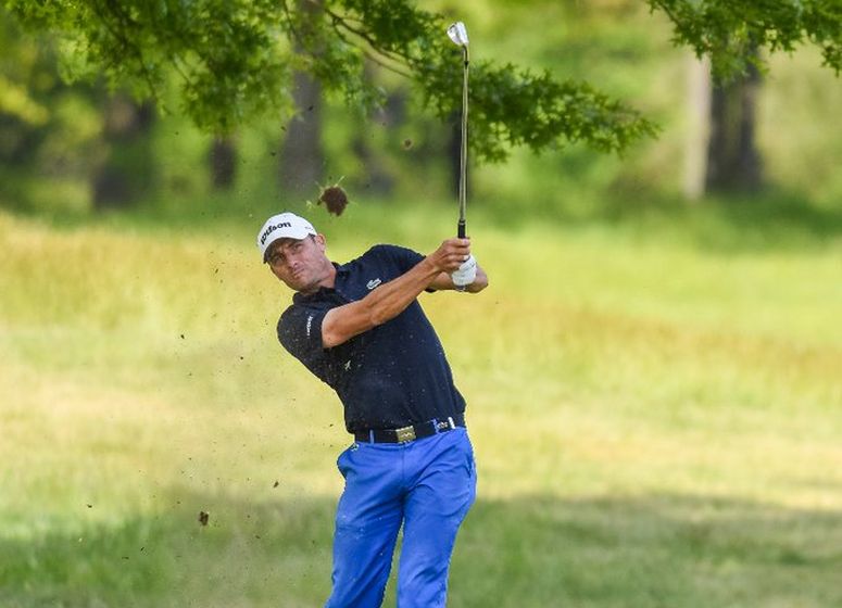 Benjamin Hébert toujours seul devant... - Golf Planète