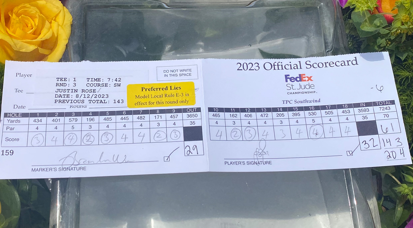 Lucas Glover en route pour le doublé, Justin Rose en mode record - Golf ...