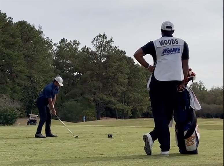Charlie Woods termine 17e avec papa Tiger sur le sac - Golf Planète