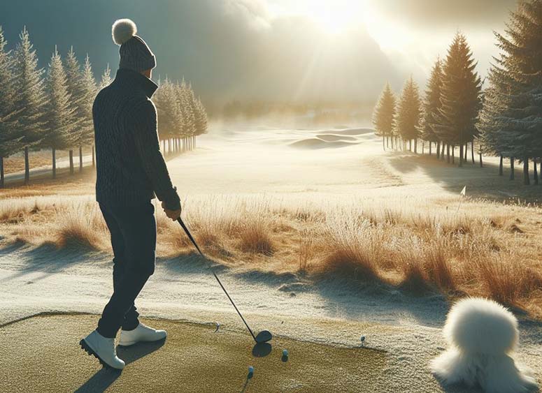 Les cinq meilleures raisons de jouer au golf en hiver (même si on ...