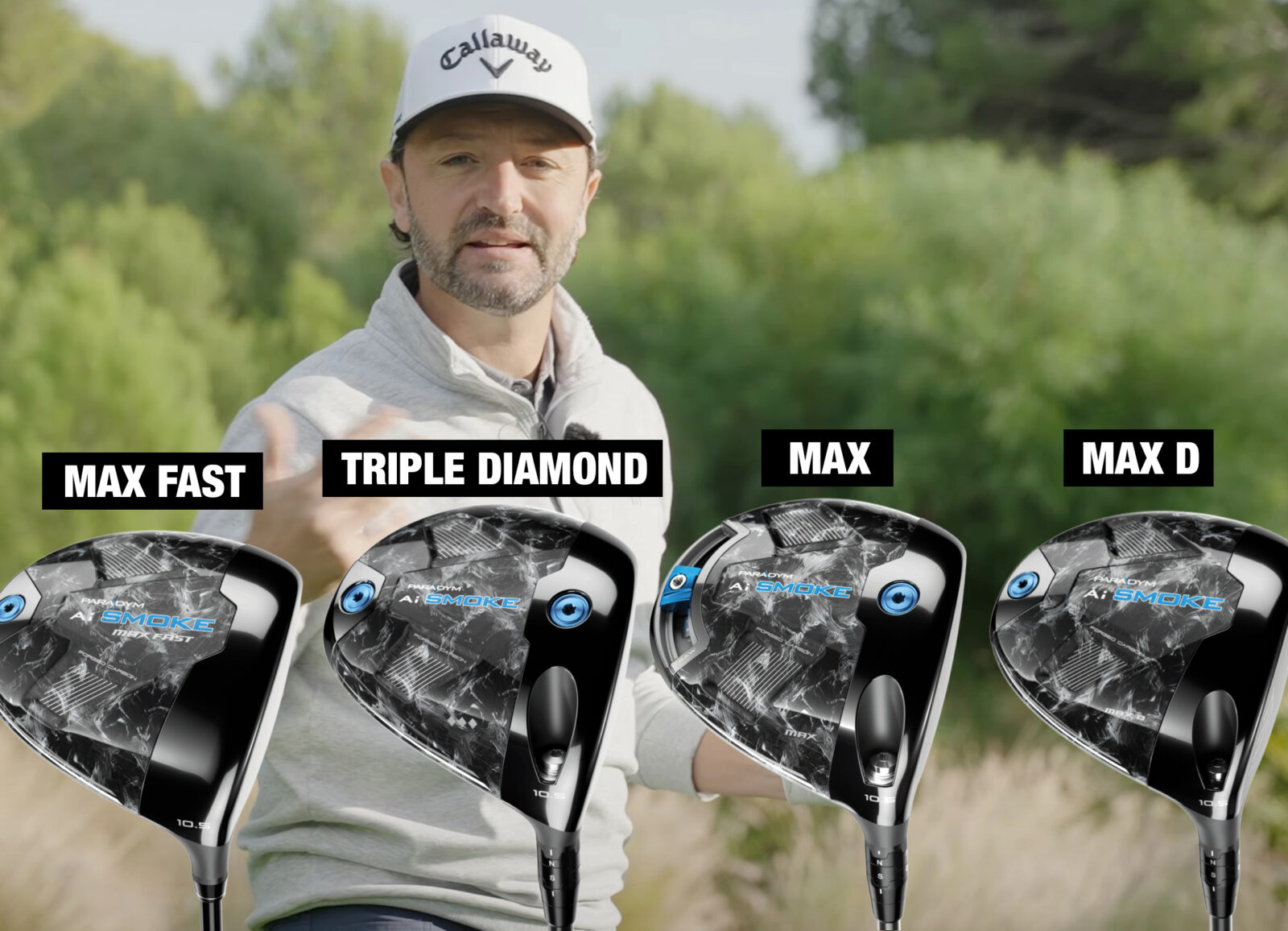 Quel driver Callaway Ai SMOKE est fait pour vous ? Faites votre choix ...
