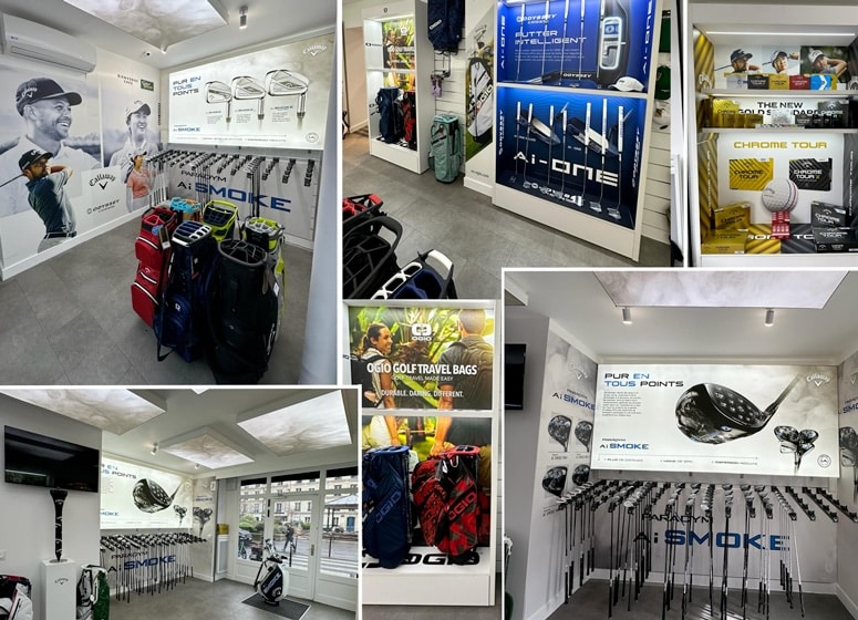 Callaway installe son pop-up Store chez Golf Plus à Paris - Golf Planète
