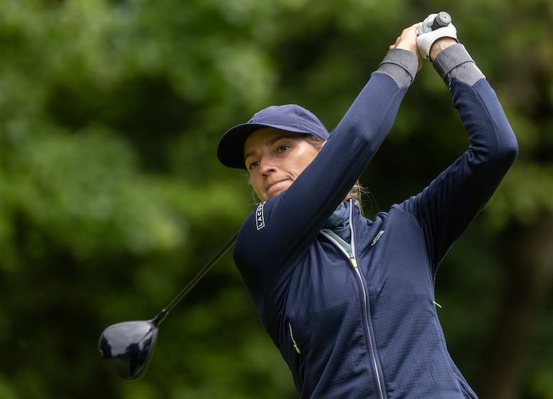 Agathe Sauzon en tête à Evian ! - Golf Planète