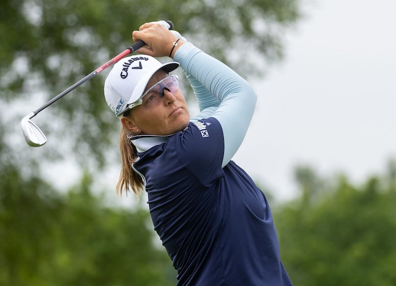 Perrine Delacour et Emma Grechi en embuscade - Golf Planète