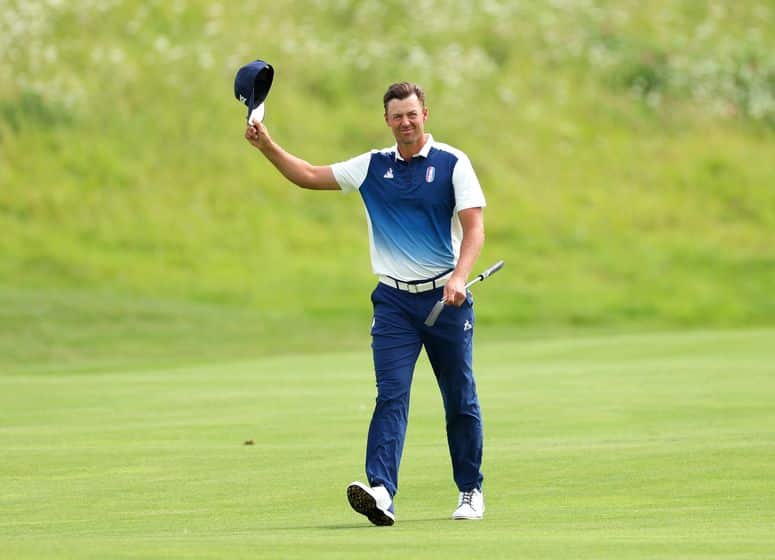Victor Perez, à cinq coups de la médaille de bronze - Golf Planète