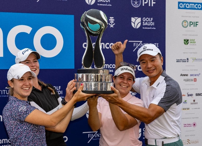 Babnik seule leader devant Nadaud, Mora vainqueure par équipes - Golf ...