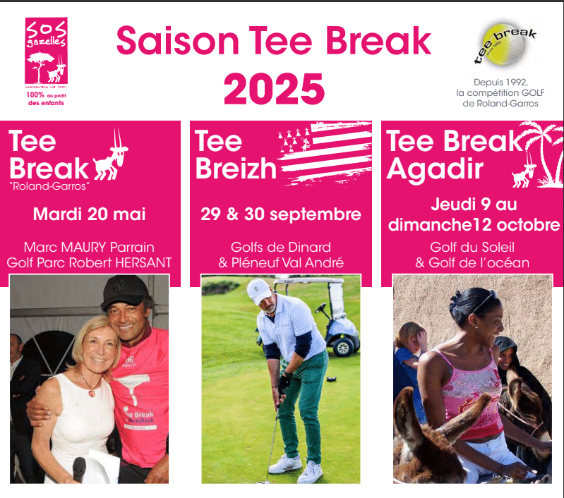 TEE BREAK 2025 - Golf Planète