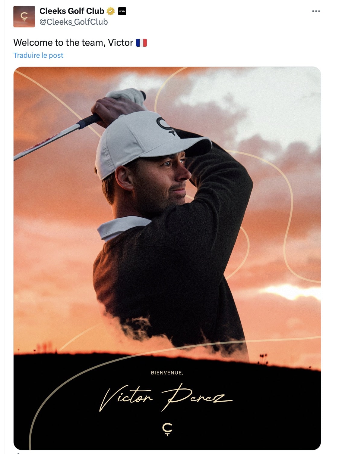 Coup de tonnerre : Victor Perez tourne le dos au PGA Tour et met le cap ...