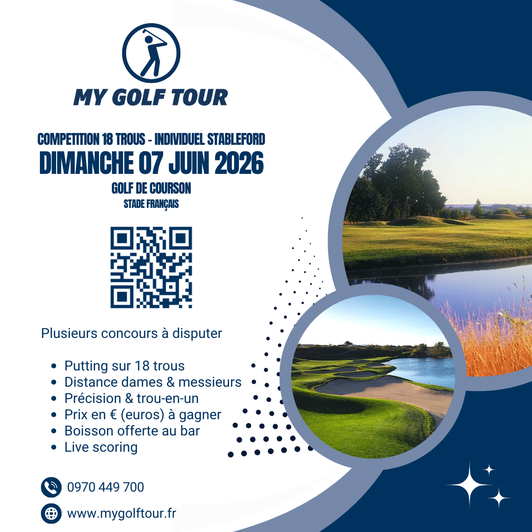 MY GOLF TOUR – Individuel stableford - Golf Planète